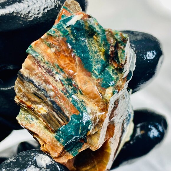 Accents | Idaho Sunset Jasper Rock Stone Cab Cabbing Rough Raw Natural ...